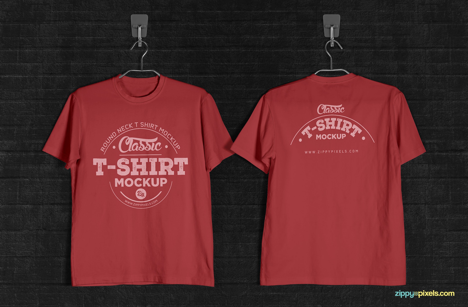 Mockup Camiseta Em Cabide